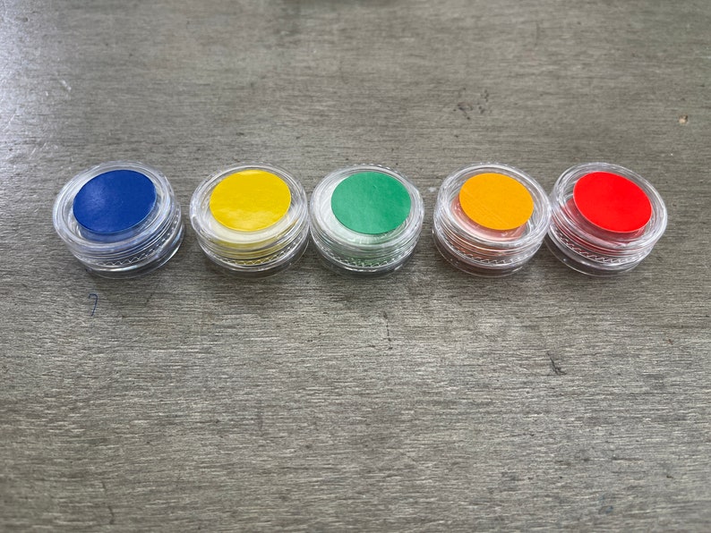 Montessori Practical Life -twist and Turn - Color Sorting Activity - Etsy