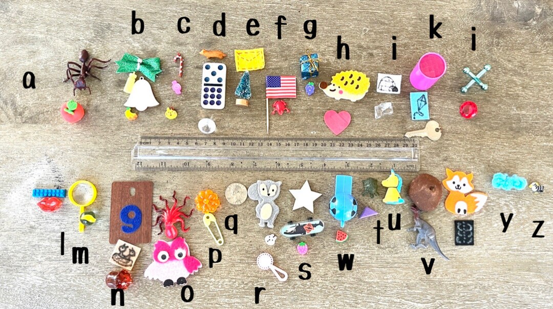 Montessori Language - A-Z Initial Sound Objects With Initial Sound ...