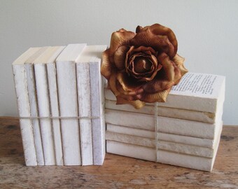 Rustic Book Decor | Etsy