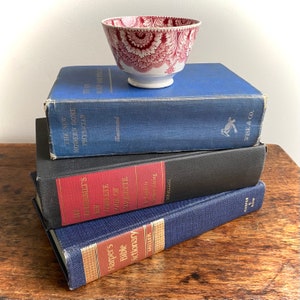 Vintage Reference Stack, Old Book Bundle - Etsy