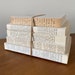 Tan and Ivory Books, Neutral Rustic Decorative Farmhouse Book Stacks - Etsy