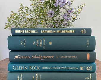 Teal Books - Etsy