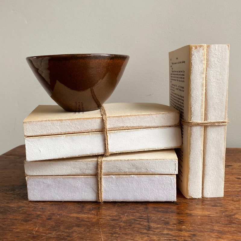 Stacked Books Decor - Etsy