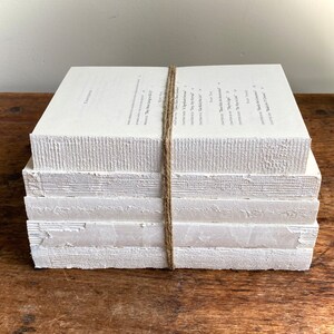 Coverless Rustic White Decorative Book Set - Etsy