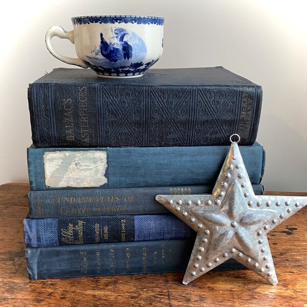Rustic Books - Etsy