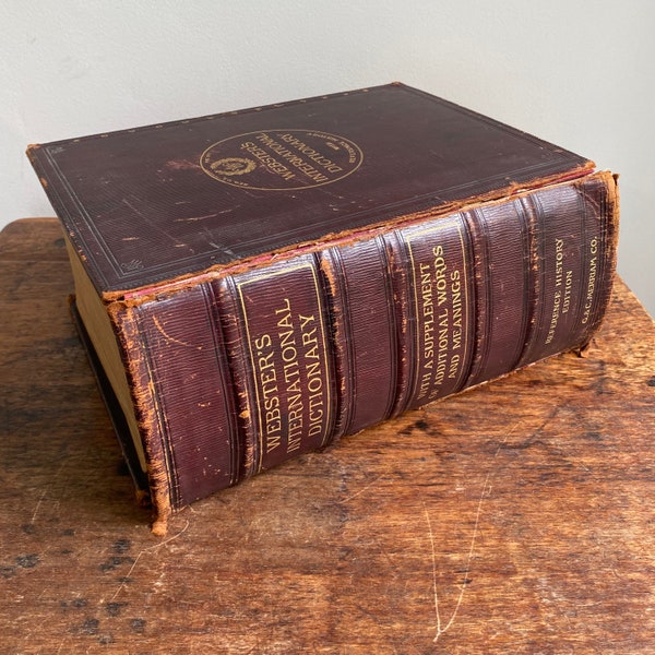 Antique Dictionary - Etsy