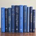 Blue Decorative Book Set, Book Bundle, Blue Decor, Shelf Decor, Books ...