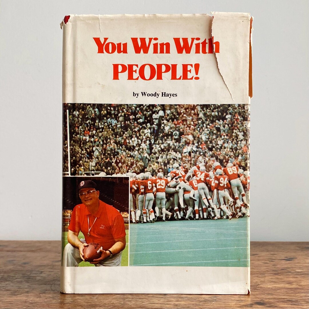 You Win With PEOPLE by Woody Hayes - Etsy