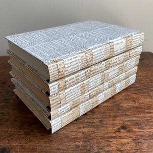 Neutral Decorative Book Stack, Tan and Ivory Books - Etsy