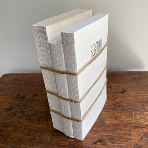 Coverless Rustic White Decorative Book Set - Etsy