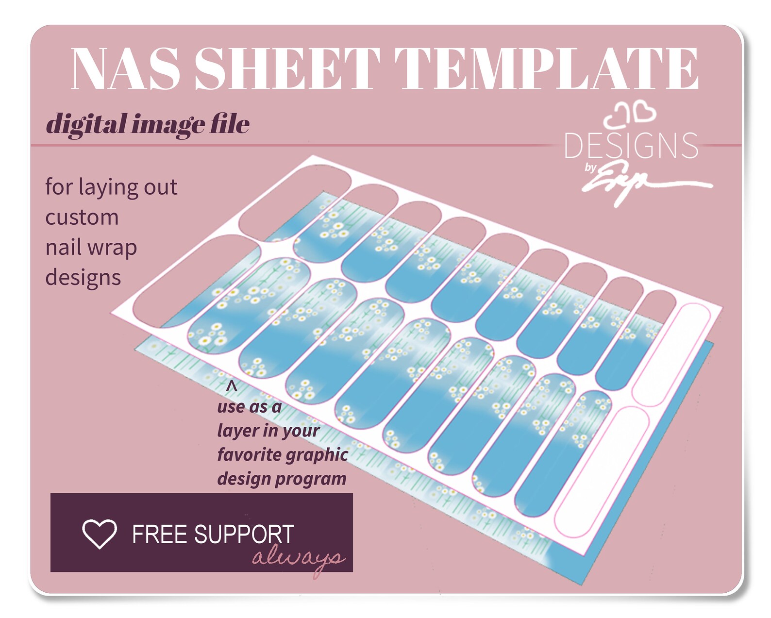 NAS SHEET TEMPLATE - Digital Image File {a Necessary Tool for Laying ...