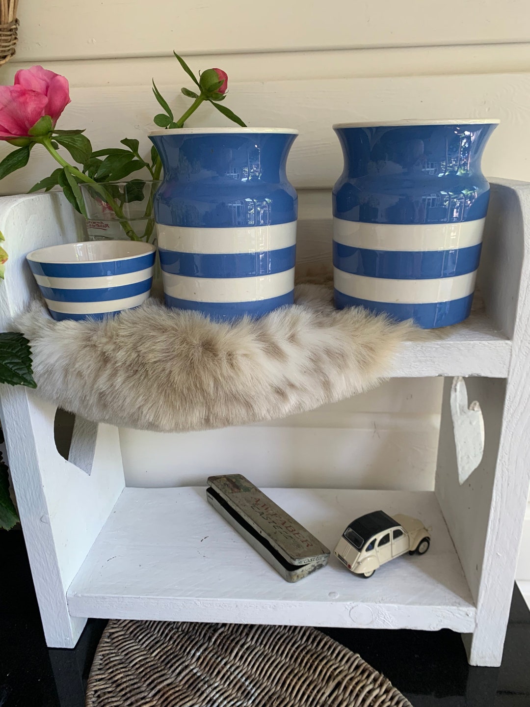 Cornishware TG Greens England 2x Large Stock Pot and Dish Izgst Antique. - Etsy