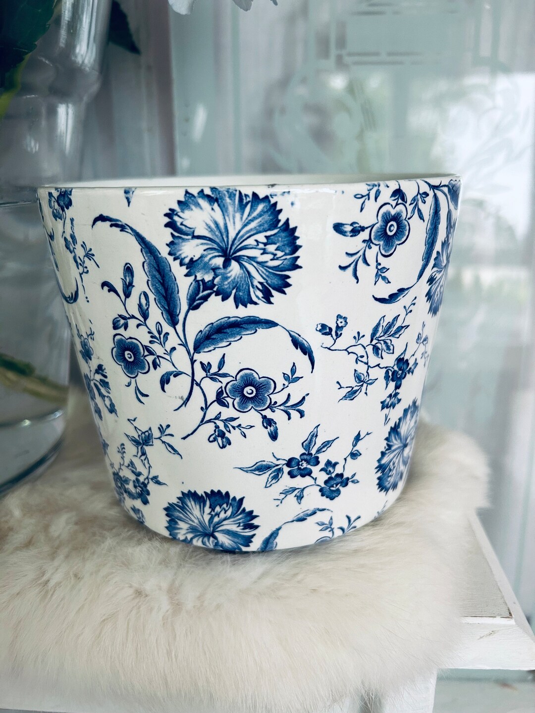 Wedgwood Wildflowe Flower Pot From England Made 1950. - Etsy