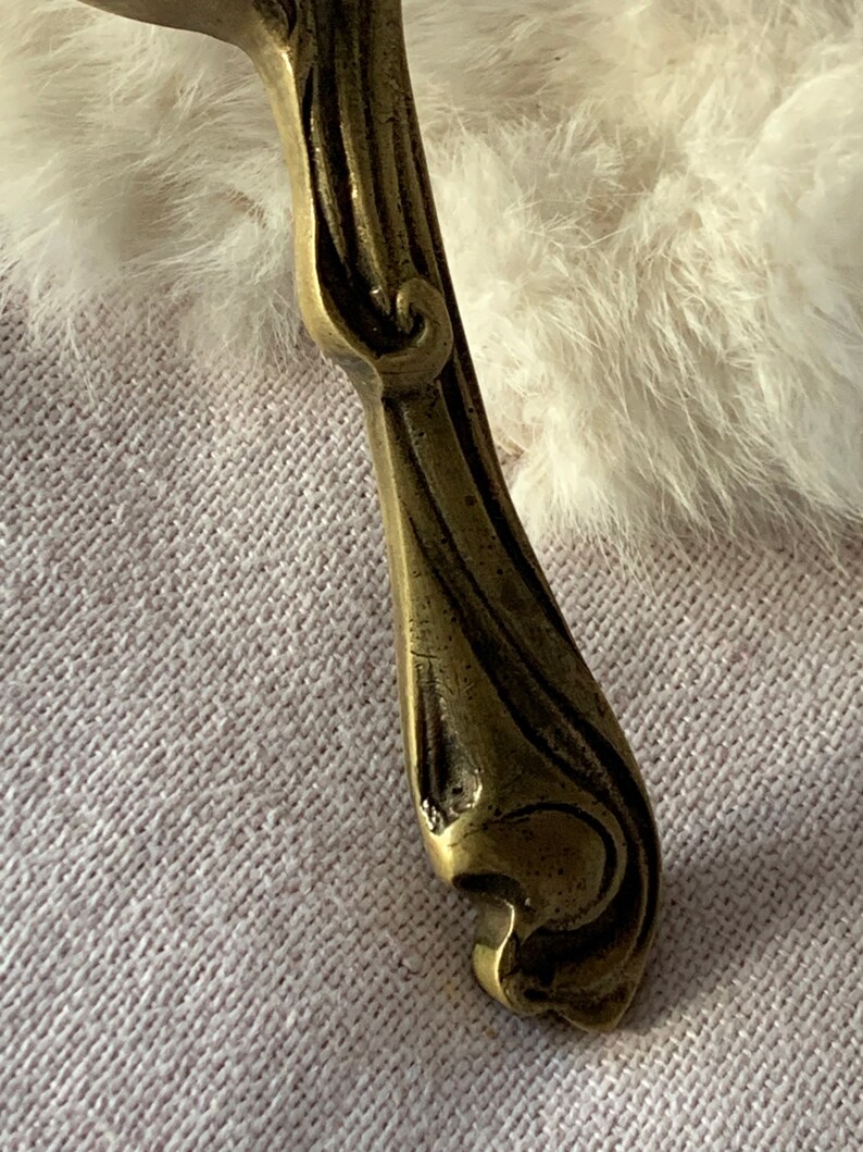 Jugendstil Bronze/copper Hand Mirror Antique. - Etsy