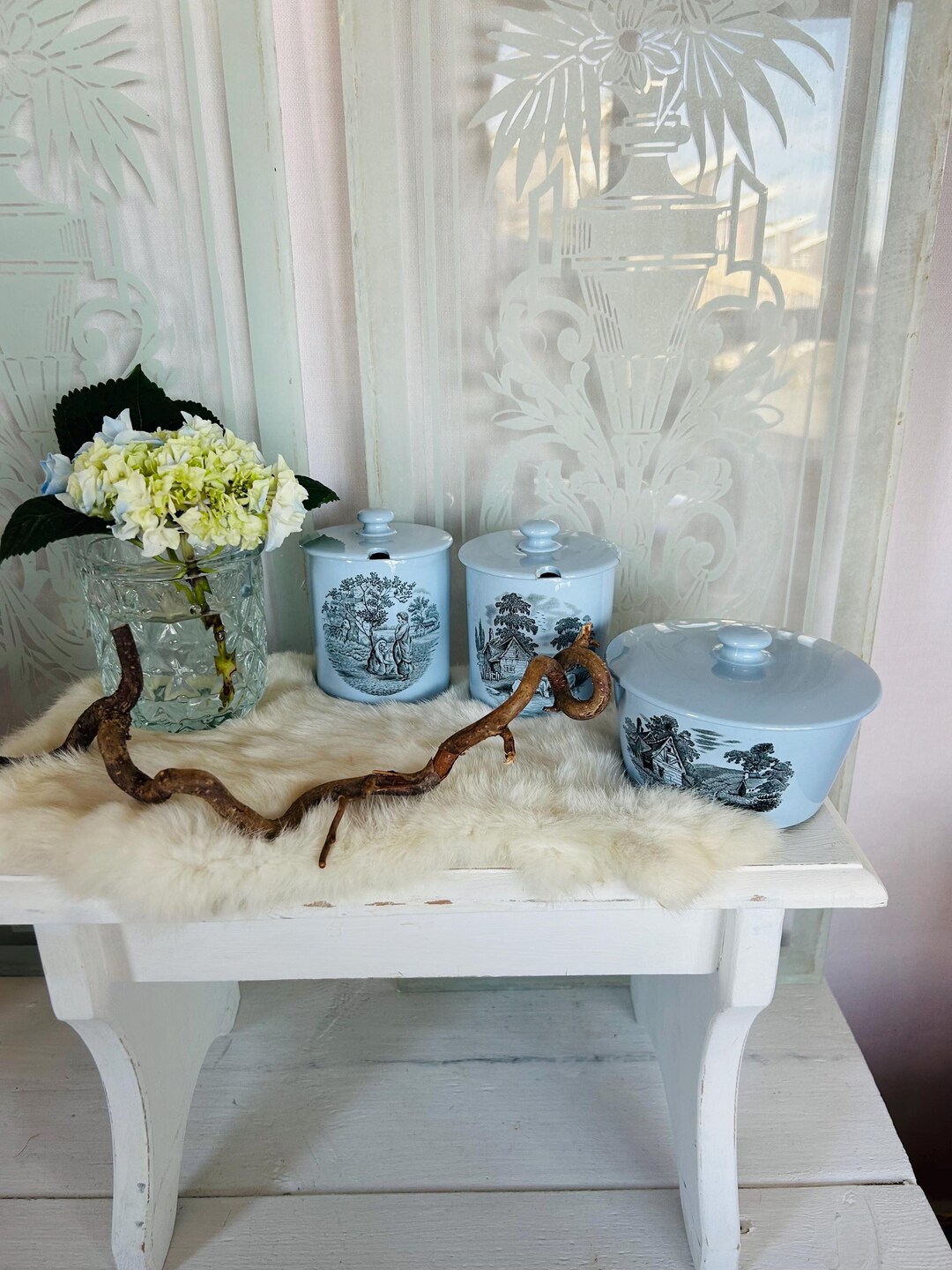 Copeland Spode Antique Victorian Dressing Table or Boudoir Set 1890 ...