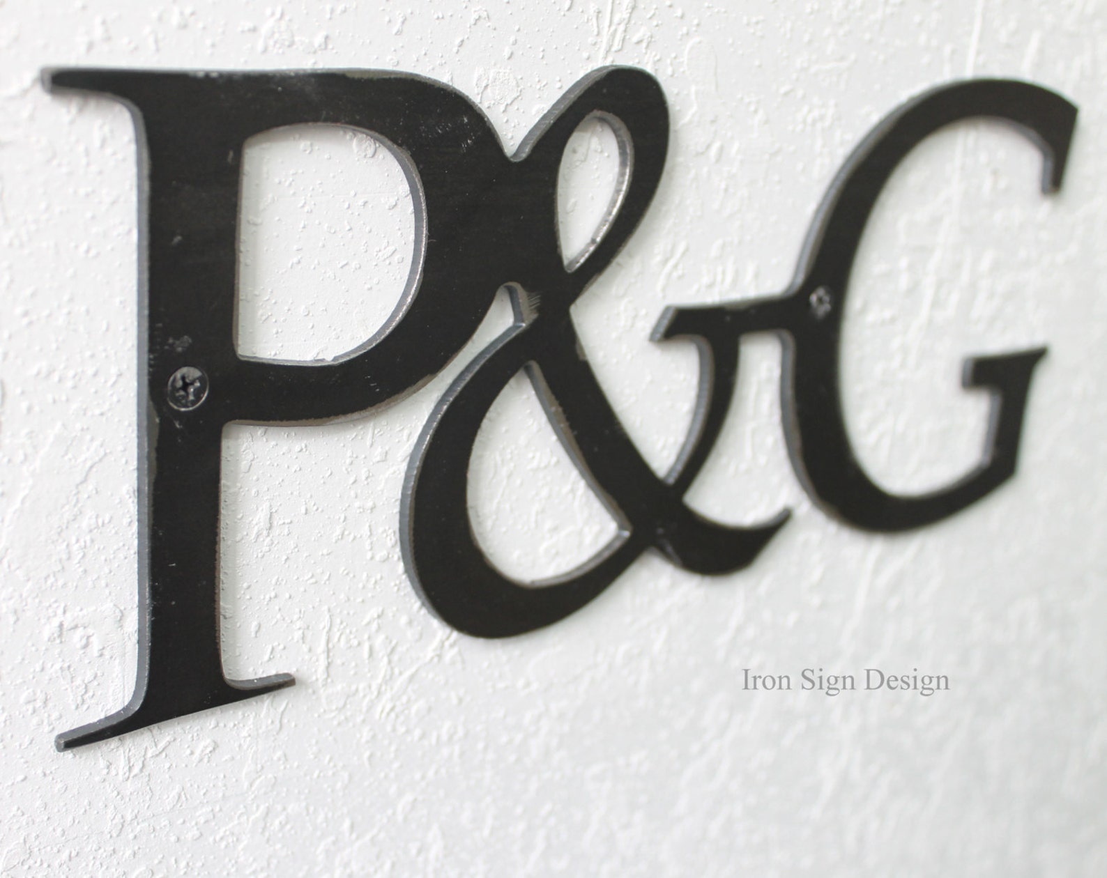 Rustic Wedding Decor Initials Sign Personalized Gift Custom | Etsy