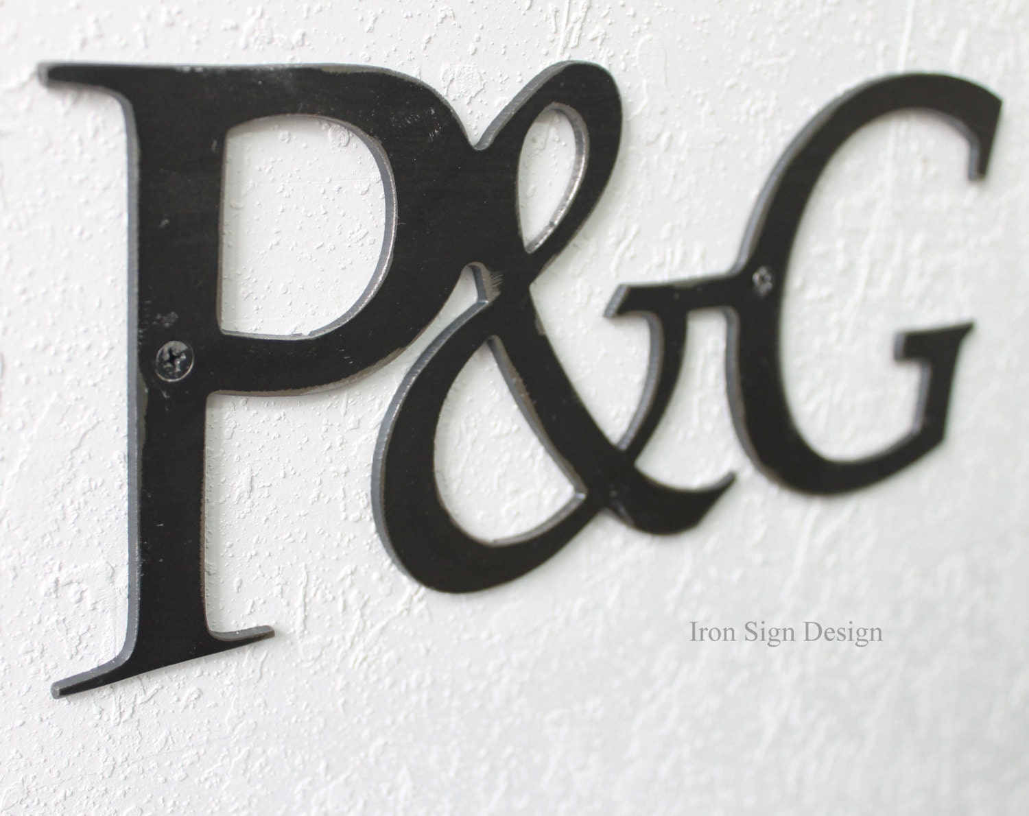 Rustic Wedding Decor Initials Sign Personalized Gift Custom | Etsy