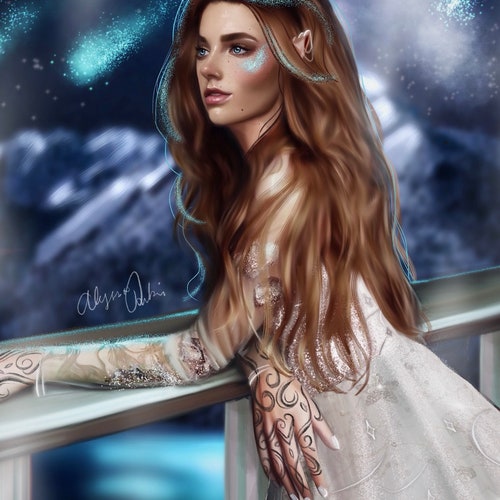 Starfall Art Print - Etsy