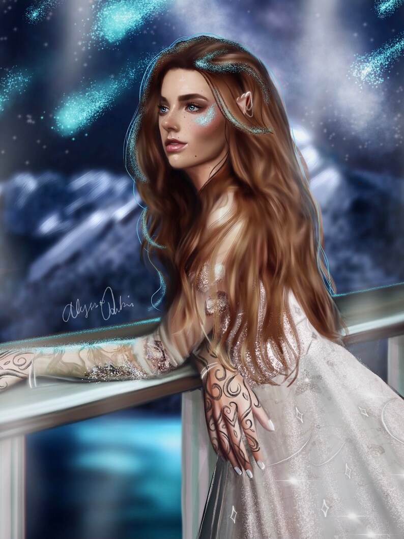 Starfall Art Print - Etsy