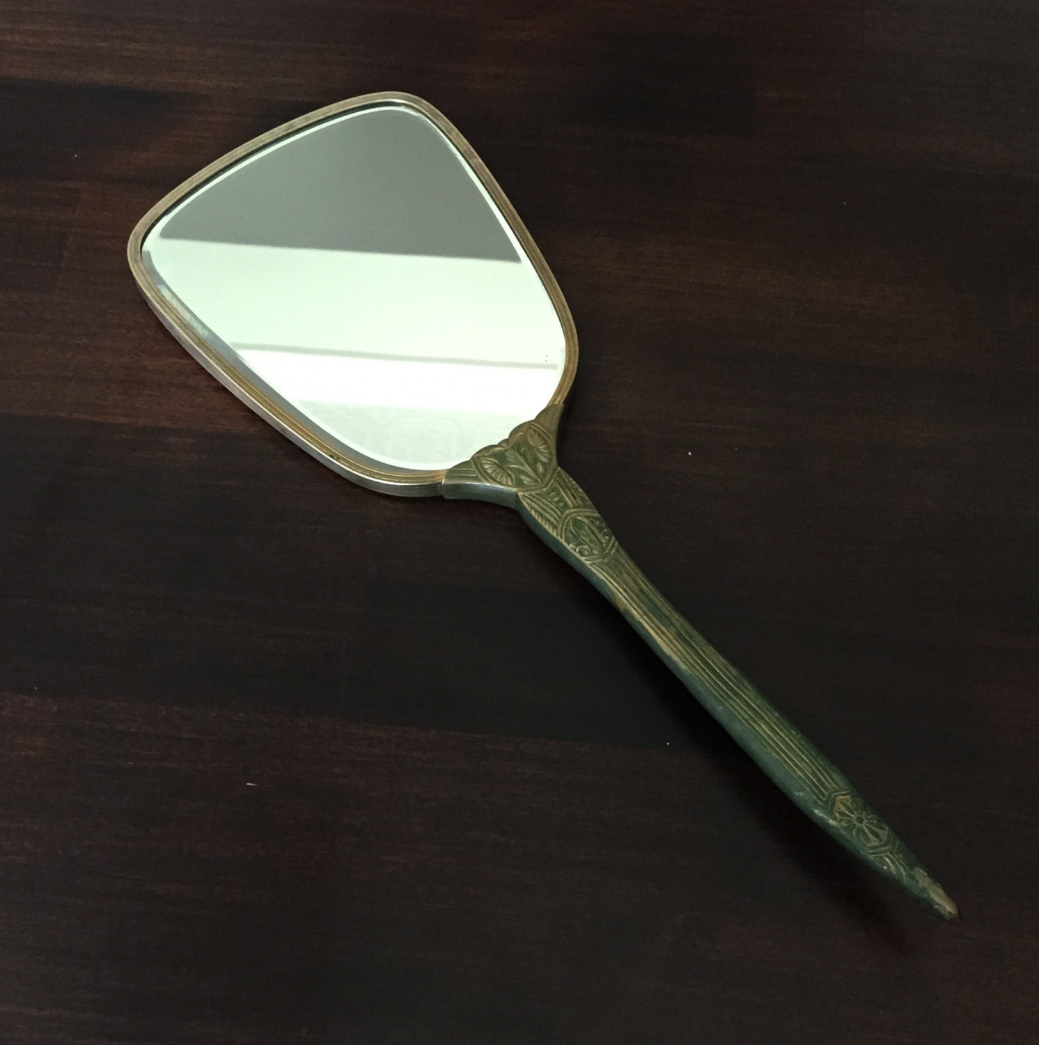 Vintage Hand Mirror | Etsy