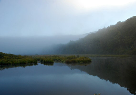 Morning Fog on the Marsh Original Nature Art Photo Print - Etsy