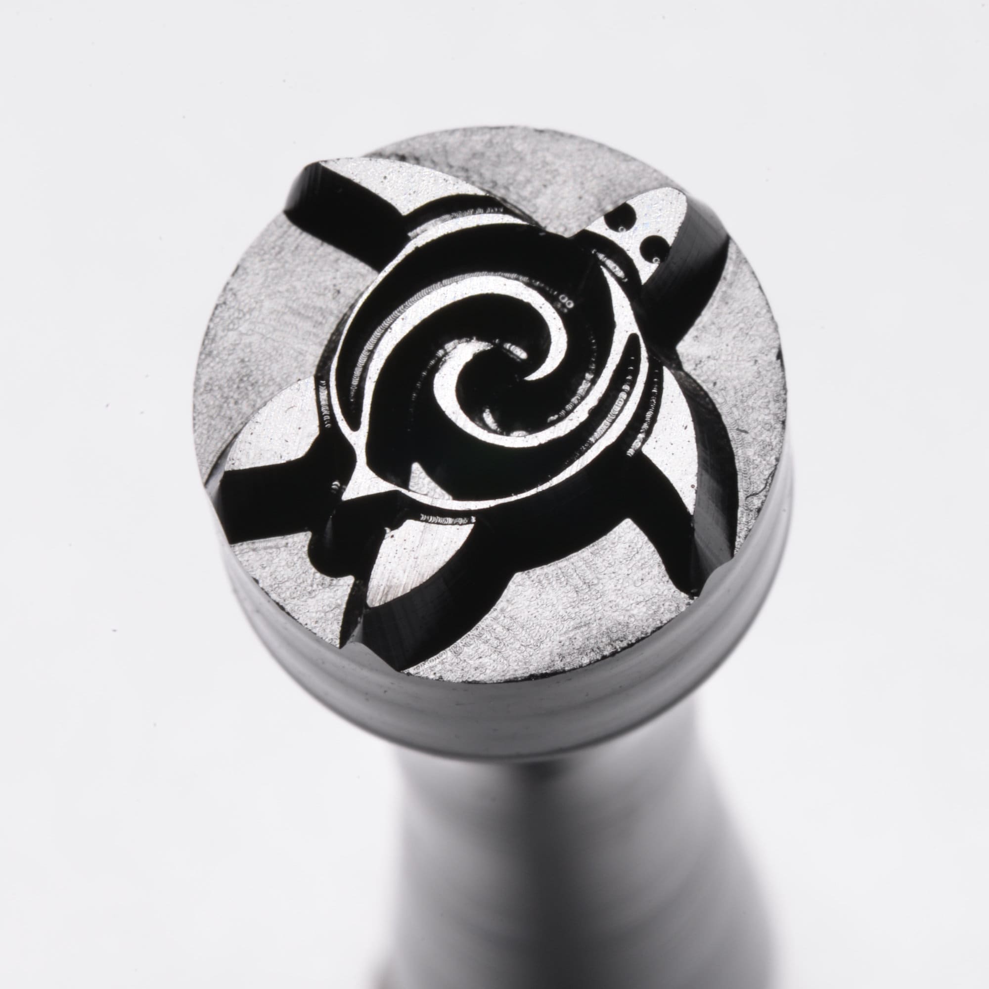 Ksm-010 Medium Acrylic Stamp Sea Turtle With Spiral - Etsy