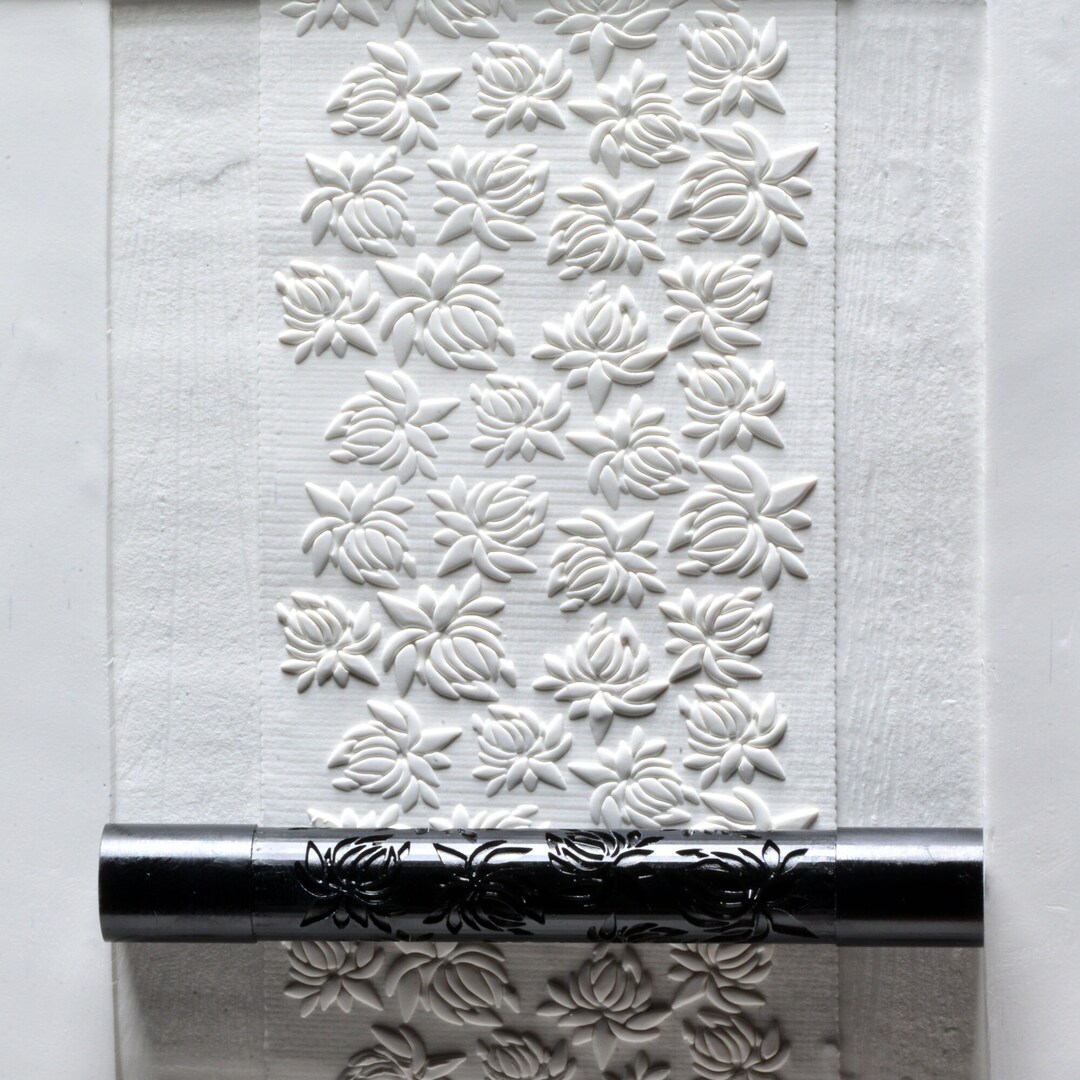 KRFL-038 Fine Line Acrylic Roller - Flower Buds - Etsy