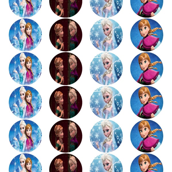 Frozen Labels - Etsy