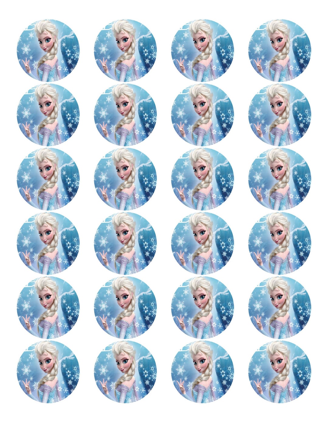 Frozen, Frozen Birthday Party, 24 Frozen Lollipop Labels, Frozen ...