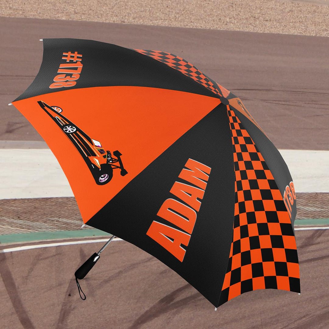Personalized Drag Racing Umbrella, Custom Drag Racing Umbrella, BMX ...