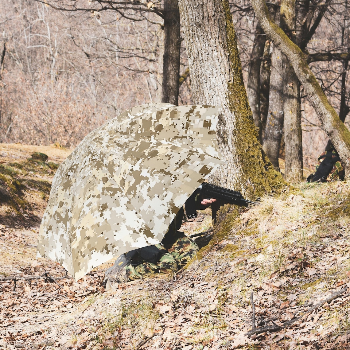 Camouflage Umbrella, Custom Camo Umbrella, Digital Camouflage Umbrella ...