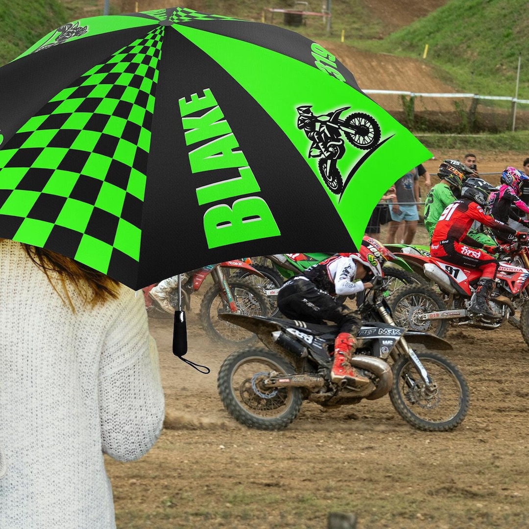 Personalized Motocross Umbrella, Custom Motocross Umbrella, BMX ...