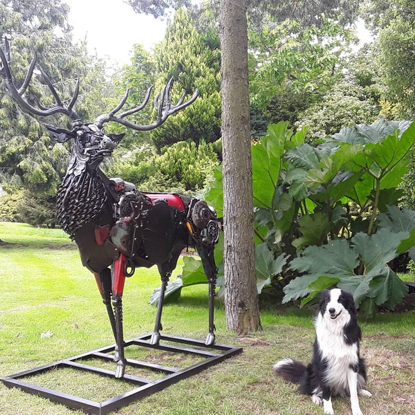 Metal Stag - Etsy