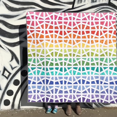 Chromatic Crackle Quilt Pattern PDF - Etsy