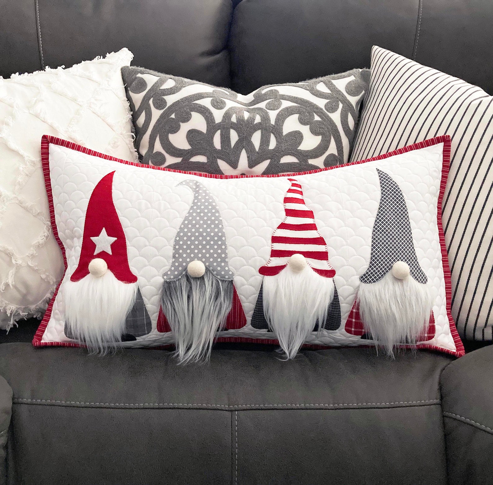 Gnomes Pillow Pattern PDF - Etsy