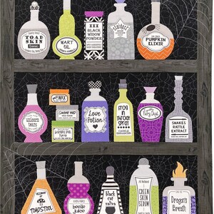 Witch's Cupboard Quilt Pattern PDF - Etsy