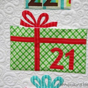 Advent Calendar Quilt Pattern - Etsy