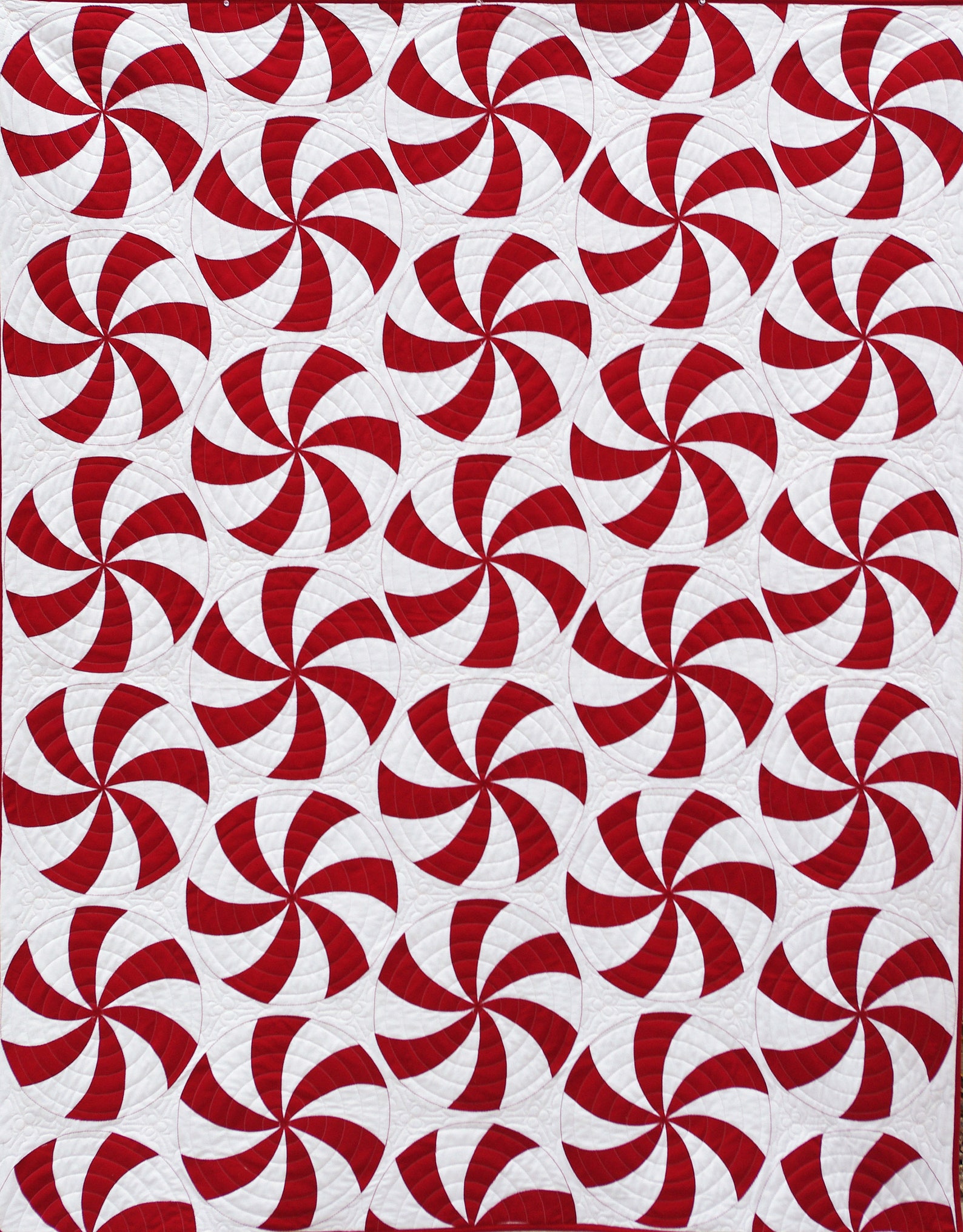 Peppermint Swirl Quilt Pattern - Etsy