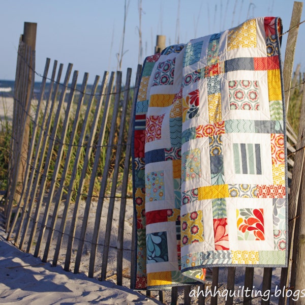 Beach Quilt Pattern - Etsy