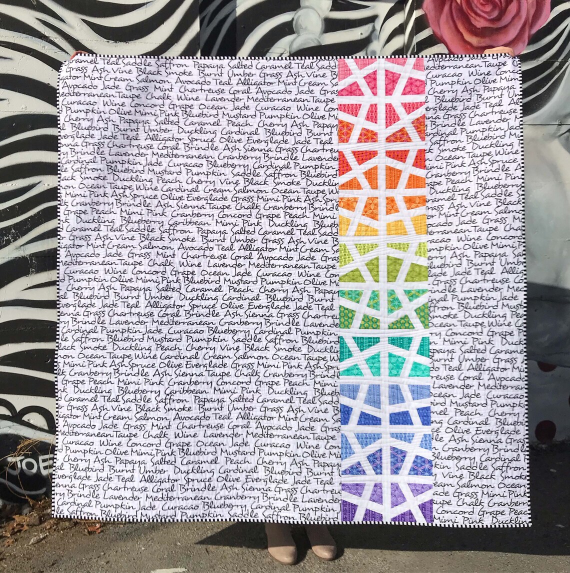 Chromatic Crackle Quilt Pattern PDF - Etsy Australia