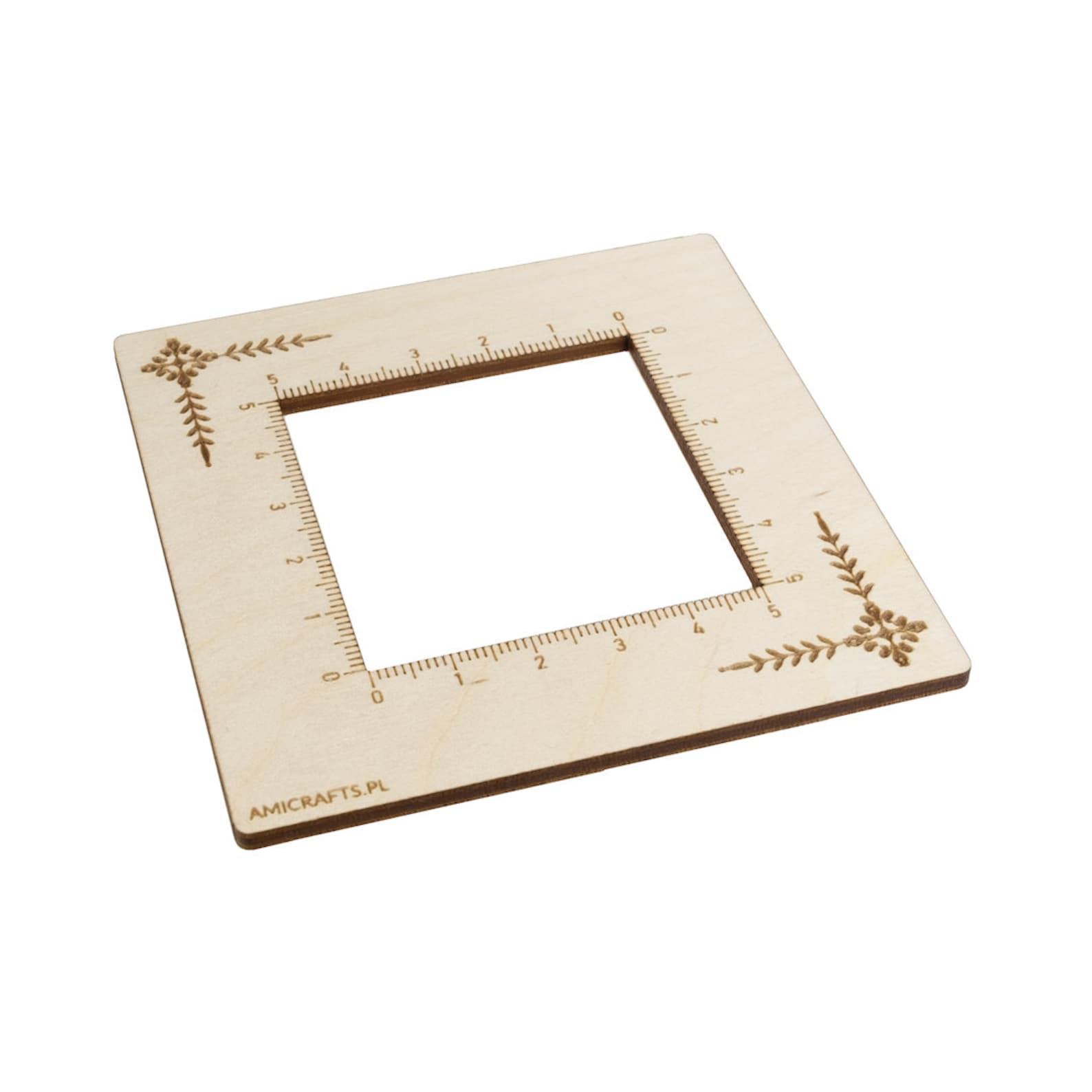 Knitting and Crochet Swatch Gauge Ruler, 5cm, HDF or Plywood - Etsy