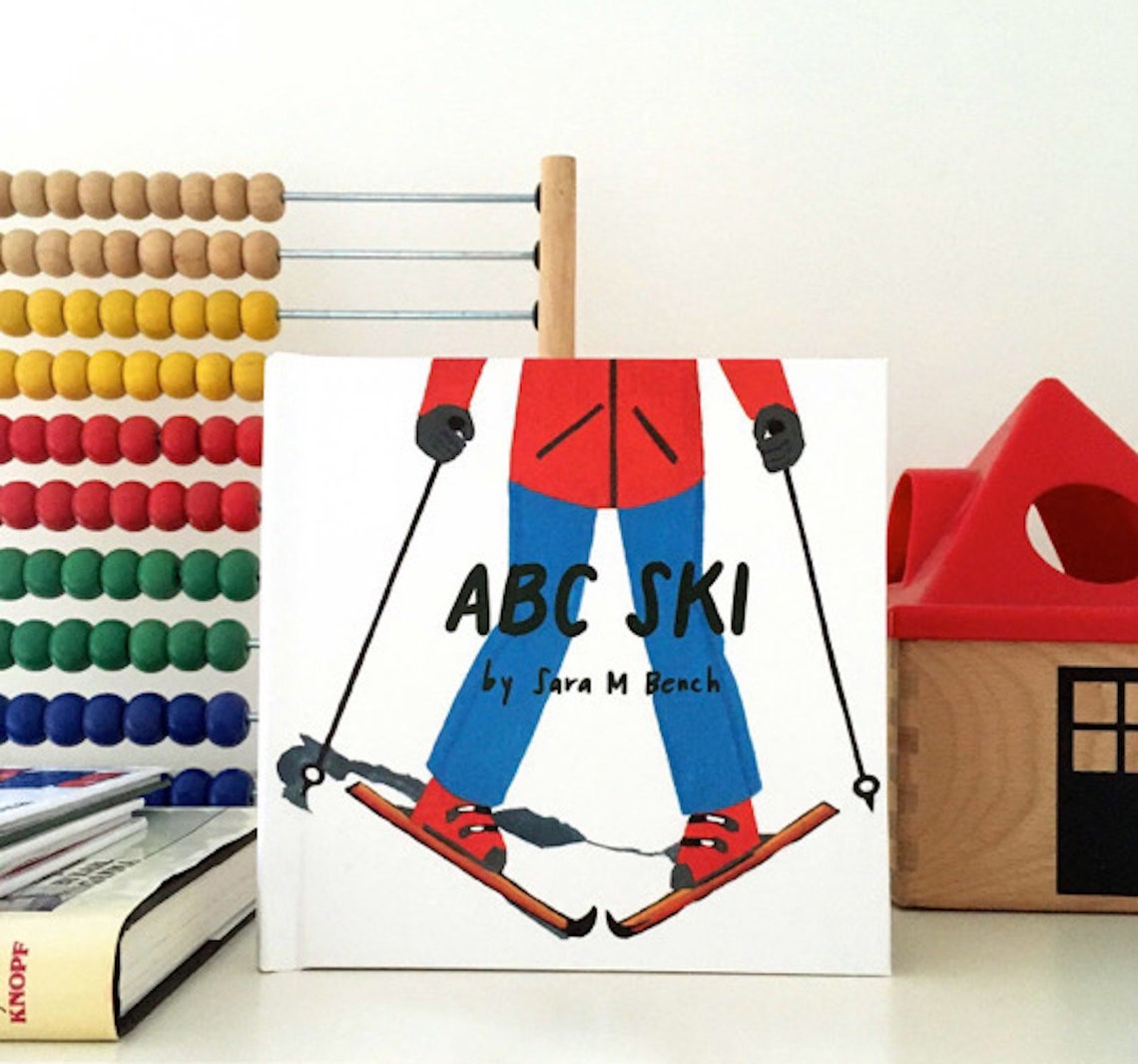 ABC SKI Children's Alphabet Book Ski Book - Etsy Sweden