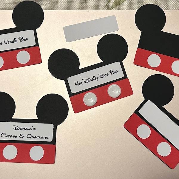 Mickey Food Tents - Etsy