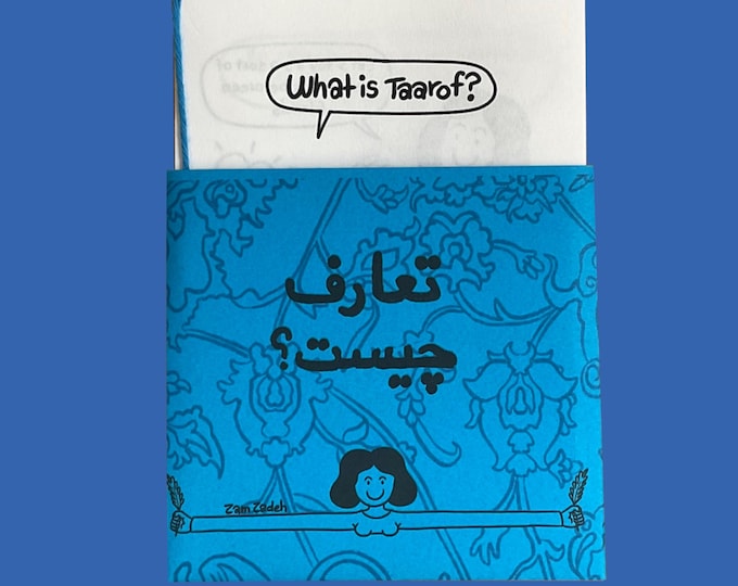 Persian Politeness Taarof Zine | Handcrafted Comic Booklet - Etsy