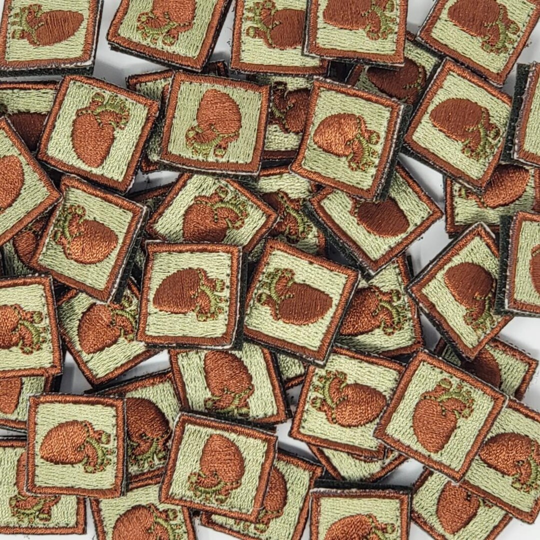 Mini Anatomical Heart Medical Patch - 7/8" (bagby Green) - Etsy