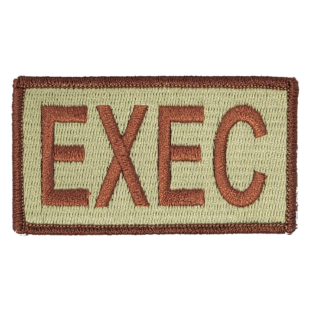 EXEC Duty Identifier Tab / Patch - Etsy