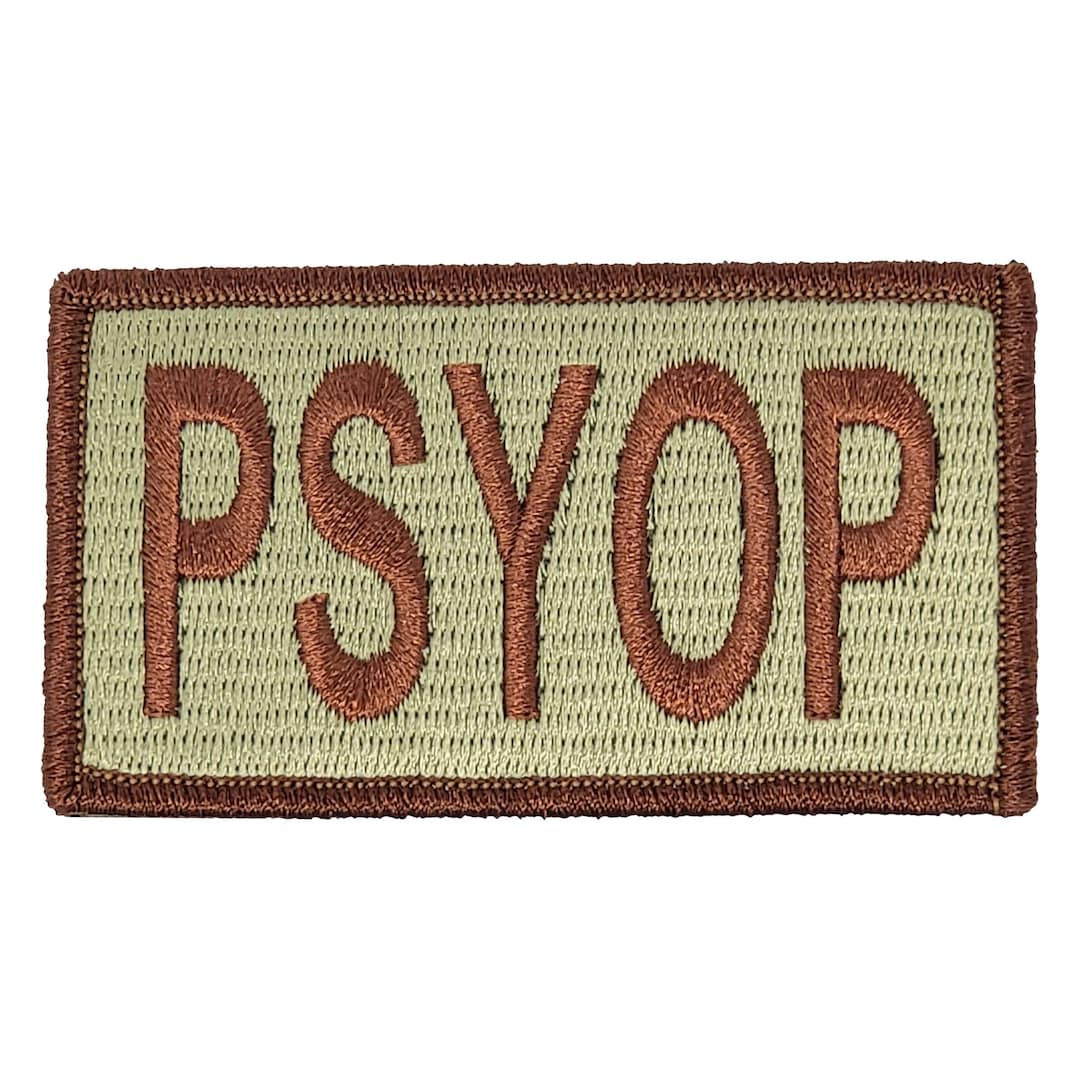 PSYOP Duty Identifier Tab / Patch - Etsy