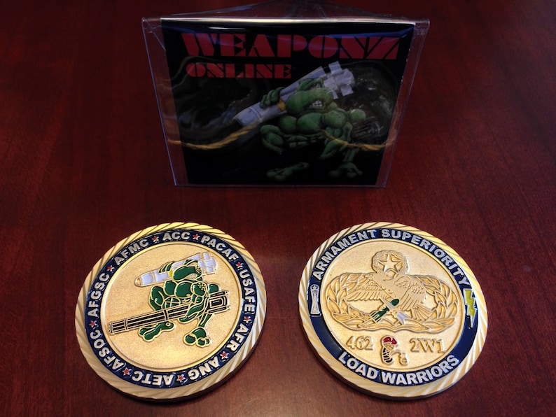Load Warriors Challenge Coin - Etsy