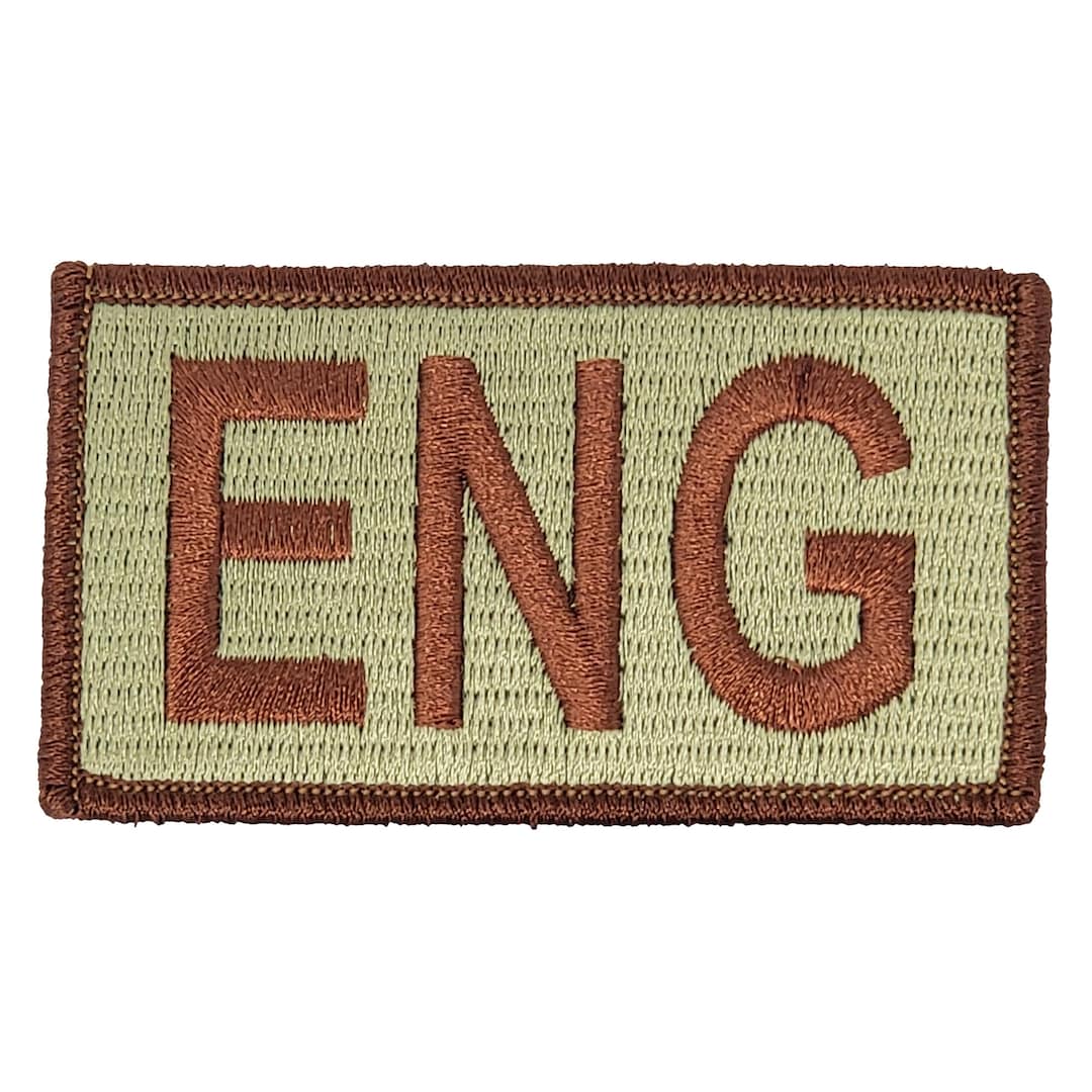 ENG Duty Identifier Tab / Patch - Etsy