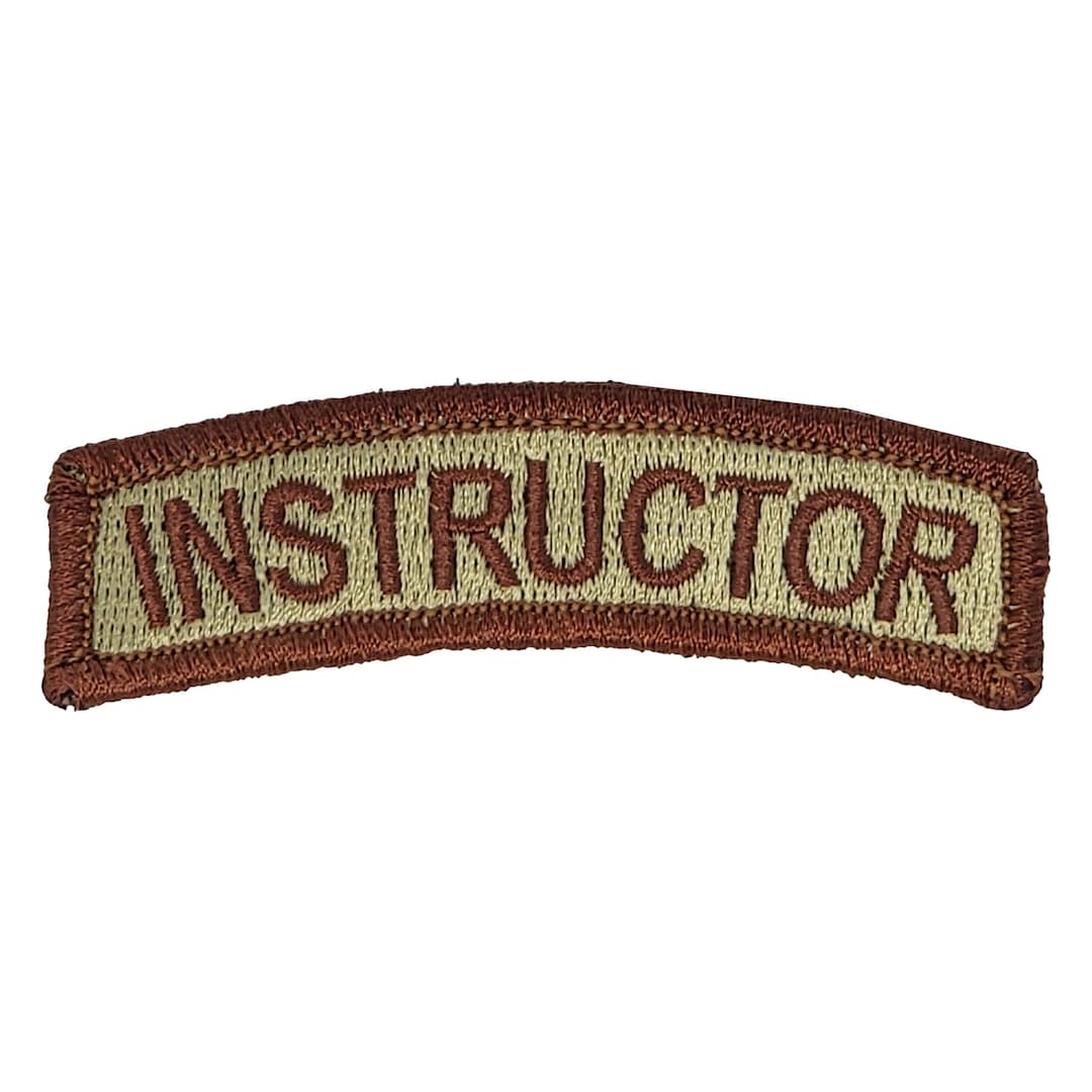 INSTRUCTOR Duty Identifier Tab / Patch - Etsy